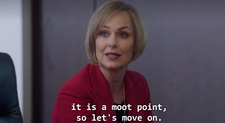 [영어문장] It's a moot point : 이젠 의미없어요, 이젠 소용없어요, 이젠 상관없어요 : 네이버 블로그