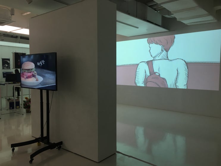 한국영상대학교 광고영상디자인과 졸업작품전 졸업전시회대관 졸업작품전 장소대여 서울 갤러리 대관 200평 공간대여모나코