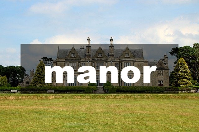 영어공부-영어 단어 manner와 manor 둘을 비교해 볼까요? : 네이버 블로그