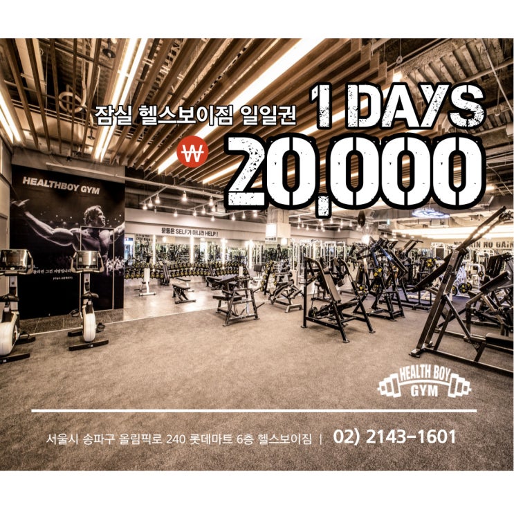 잠실헬스일일권잠실헬스장체험 명품 헬스장 2만원에 이용 네이버 블로그