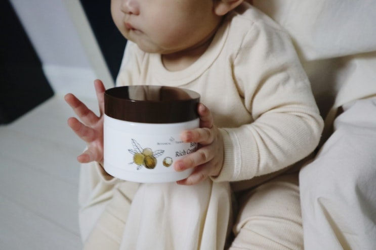 촉촉한 고보습 크림 추천해요 8개월아기보타니컬테라피 베이비크림 네이버 블로그
