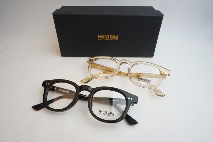 NATIVE SONS 고급진 아넬형 안구의 뿔테안경 Carver in 도매안경 : 네이버 블로그