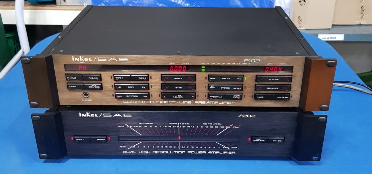 inkel SAE A202 P102 출력 무감 출력 TR 정전압 IC 교체 수리해 드렸습니다.~~^^ : 네이버 블로그