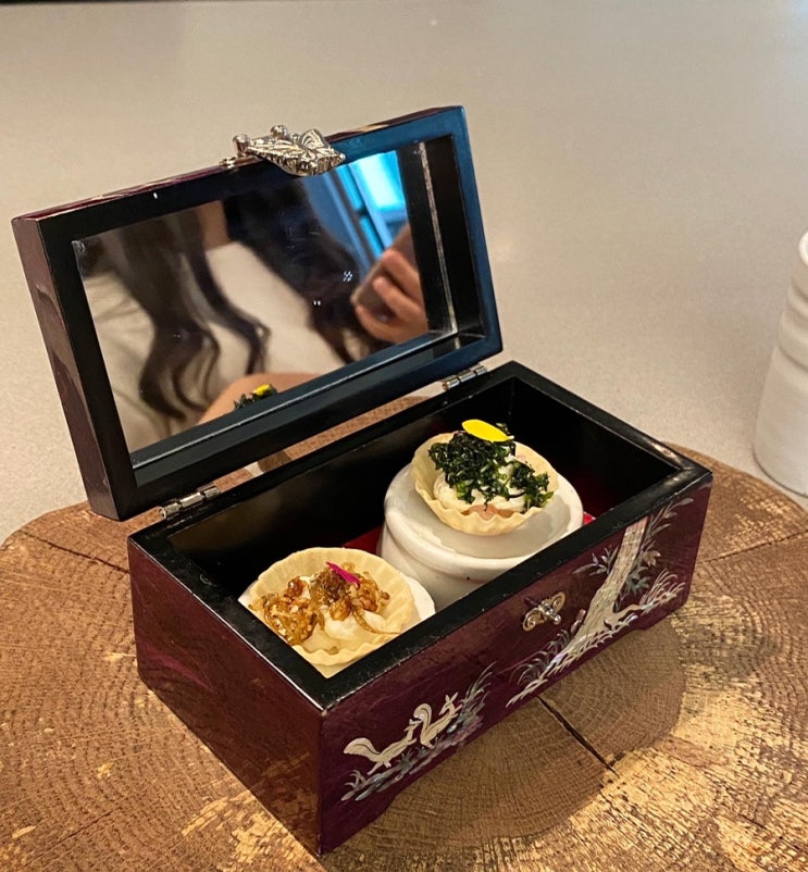 논현강남구청 한식 퓨전 파인다이닝 ‘수묵당 런치 코스 생일 레터링 네이버 블로그