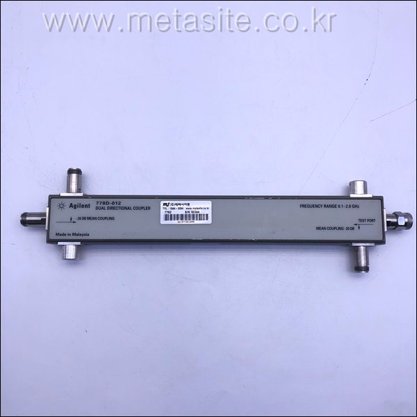 Agilent 778D Dual Directional Coupler _ 50344 : 네이버 블로그