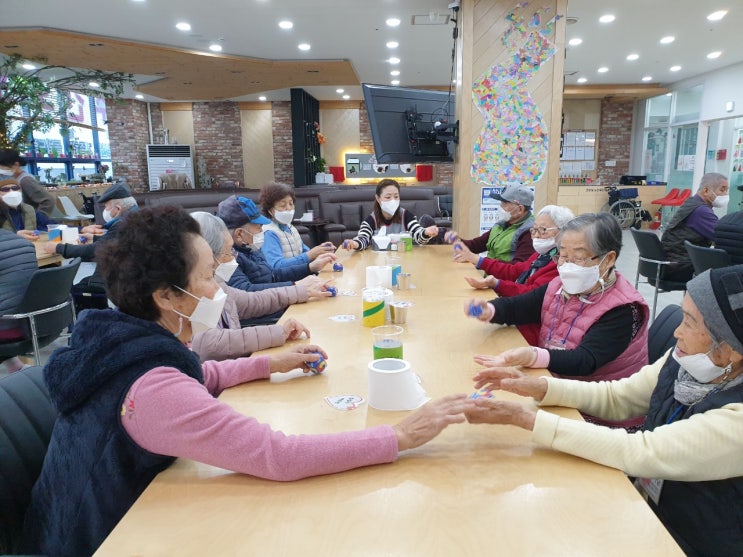 인천서구 청라 굿모닝주간보호센터 집중력신체활동 프로그램 네이버 블로그