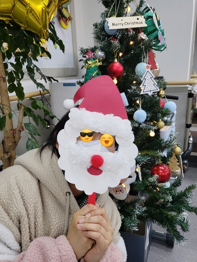 산타 가면 만들기 대구 주간보호센터 달서구 주간보호 송현동 주간보호 달서구 노인주간보호 네이버 블로그