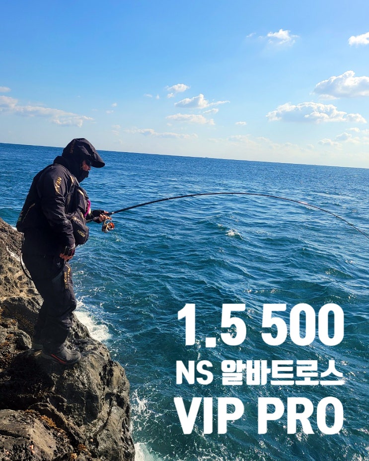 NS 알바트로스 VIP PRO 로드, 사용 후기, 국산 갯바위 로드, 벵에돔 낚싯대 : 네이버 블로그