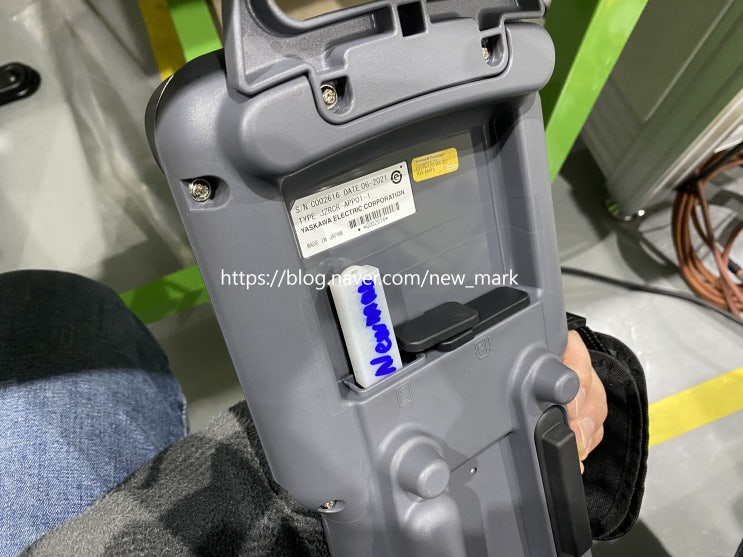 [YASKAWA] YRC1000 데이터 백업방법 : 네이버 블로그