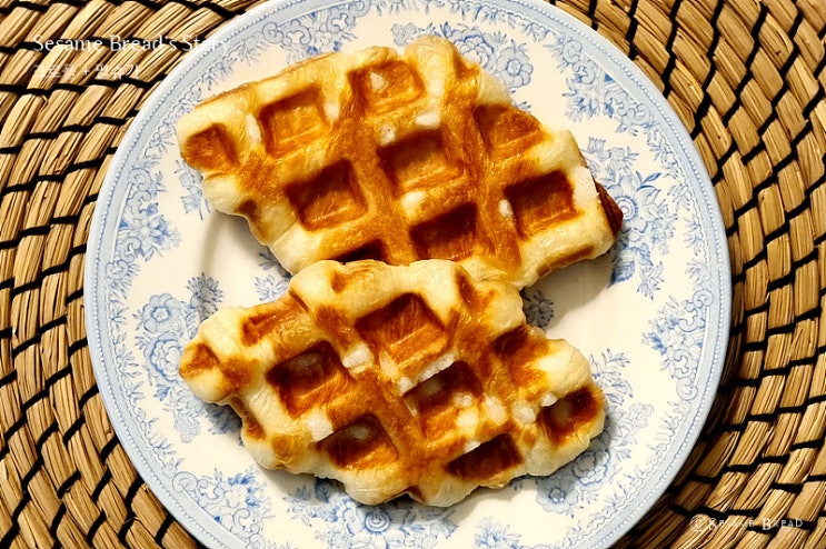 크로플(croffle) 만들기 2탄 : 크로플 + 벨기에산 펄슈가 : 네이버 블로그