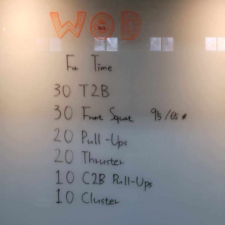 크로스핏 와이낫 12월 17일 WOD : 네이버 블로그