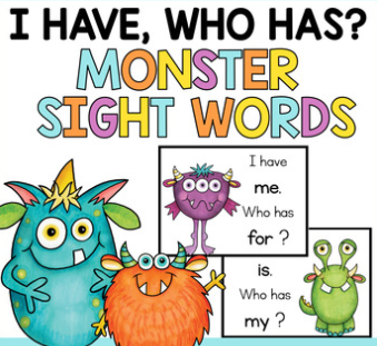 [Sightword] I Have Who Has - Sight Word Game : 네이버 블로그