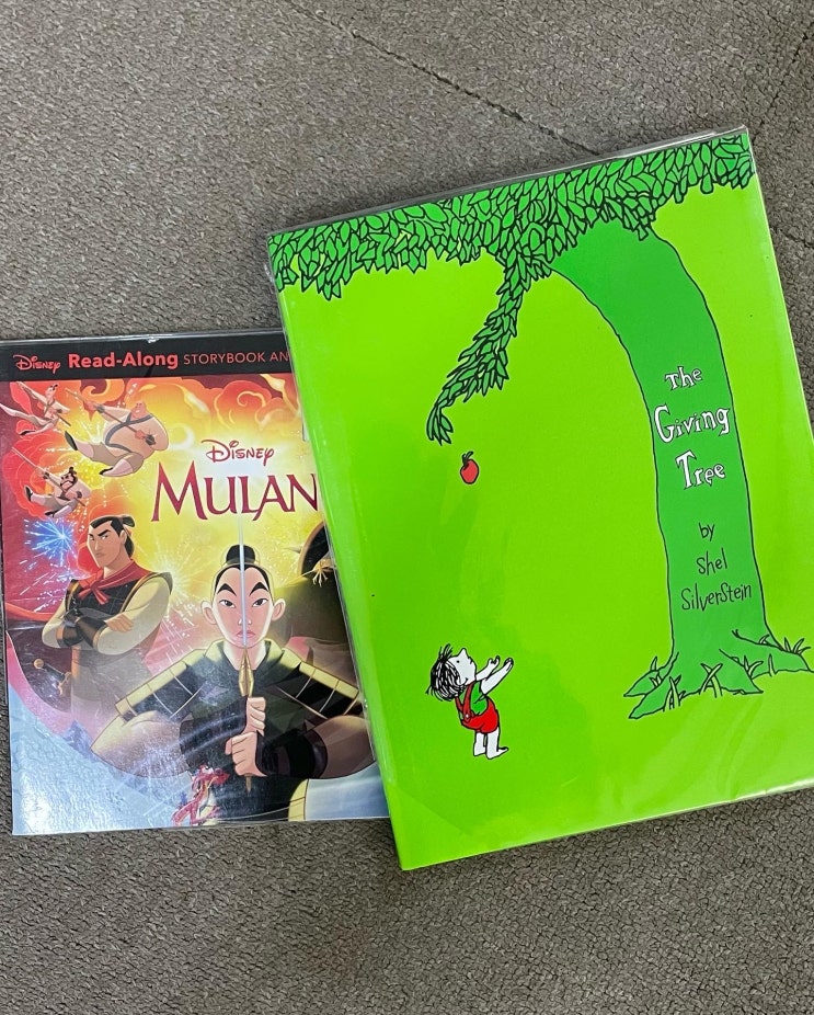 'The giving tree', 'Mulan' 아낌없이 주는 나무, 뮬란, 1월 영어원서독서모임 초급반 안내 : 네이버 블로그