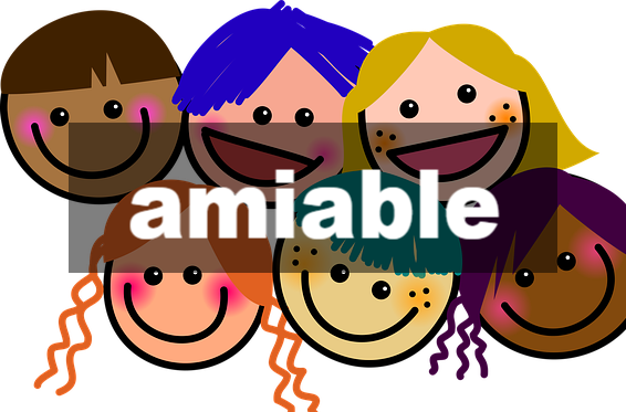 비슷한 영단어 amiable과 amicable 둘을 살펴볼까요? : 네이버 블로그