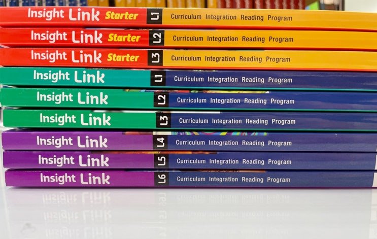[Insight Link] 인사이트링크 Starter 1~3 & 1~9 영어전공자도 추천하는 아이들 리딩교재 : 네이버 블로그