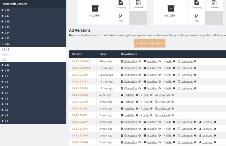 마인크래프트 포지(forge mod loader)로 서버 열기! : 네이버 블로그