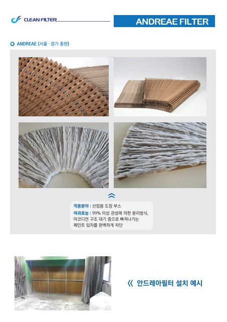 안드레아 필터 (AF101/AF123) : 네이버 블로그