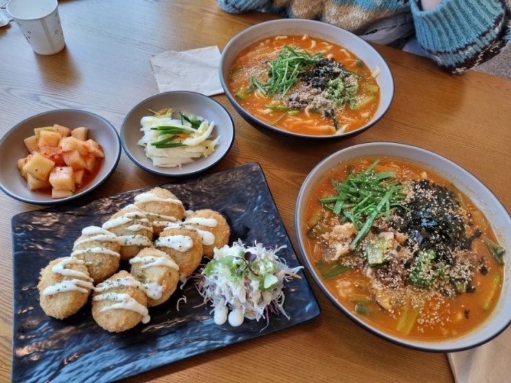 강릉장칼 파주심학산점 파주 심학산맛집 쌀쌀하니 더욱 생각나는 파주장칼국수 네이버 블로그