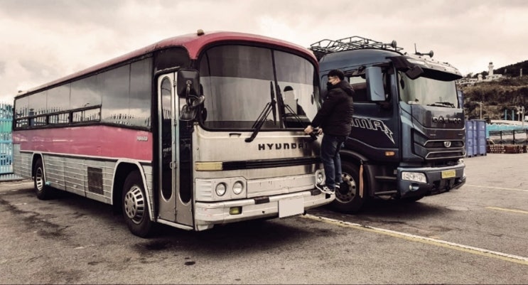 제주 ☞ 부산으로 떠난 현대 RB520버스 이야기. : 네이버 블로그