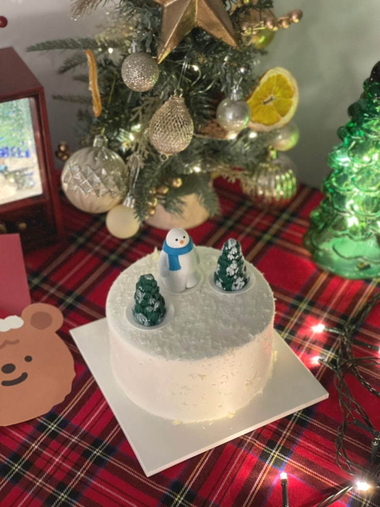 크리스마스 맞이 잠실 노티드 케이크 픽업! : 네이버 블로그