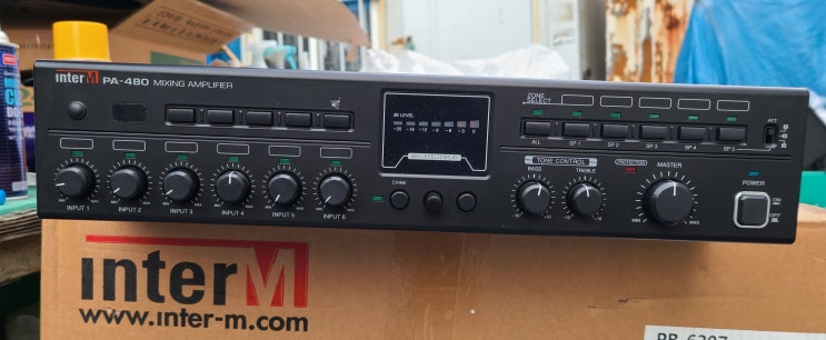 INTER-M PA-480 : 네이버 블로그