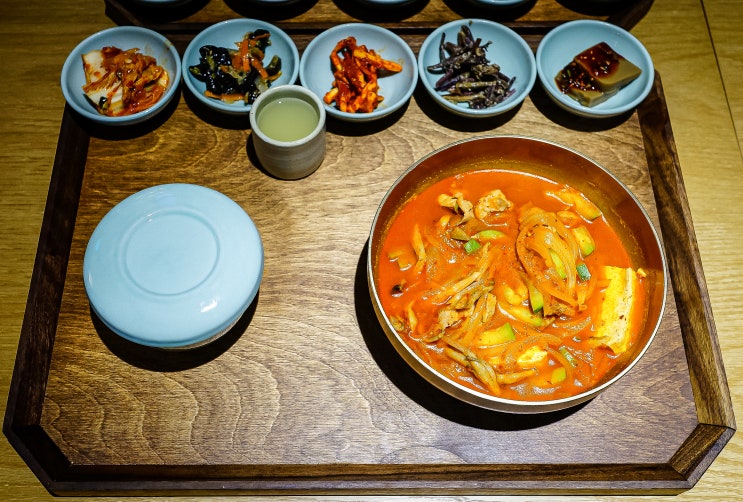 한티역 남파고택 롯데백화점 강남점 비싸지만 맛있었던 애호박 찌개feat 청국장 코다리 구이 네이버 블로그