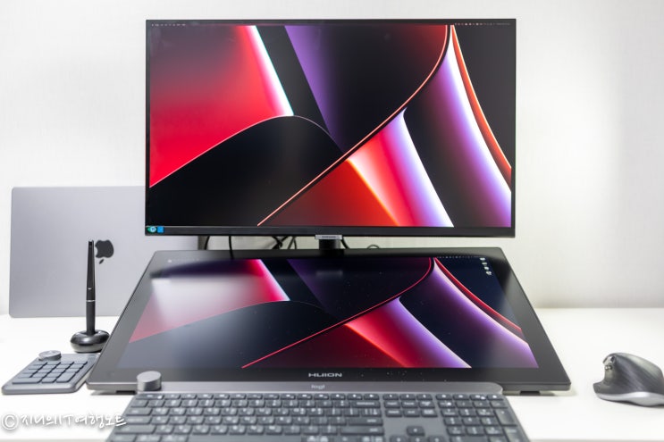 전문가를 위한 드로잉장비, 휴이온 타블렛 KAMVAS PRO 24(4K) : 네이버 블로그