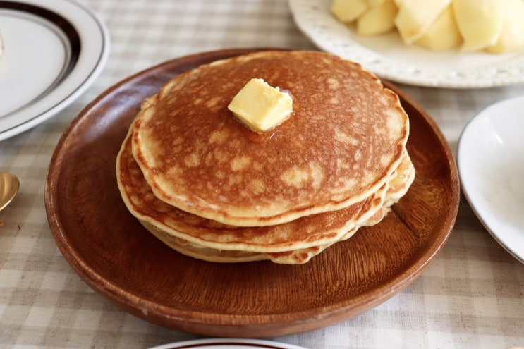 팬케이크만들기(믹스없이) with 버터밀크 : 네이버 블로그