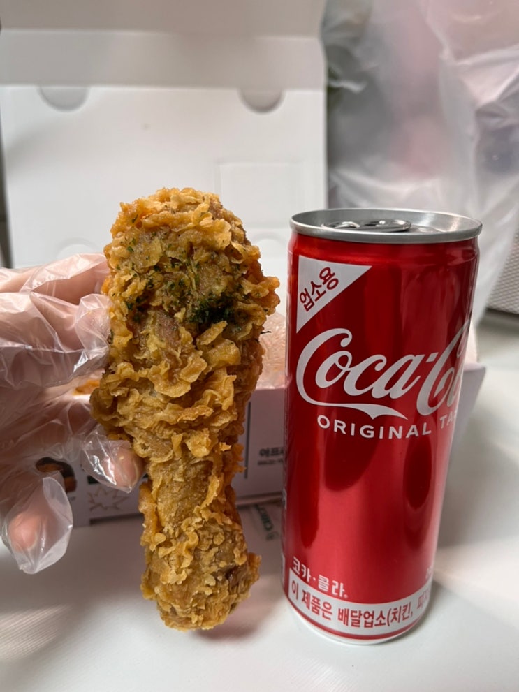 처음 먹어본 Bbq 황금올리브치킨 배달 주문 후기 비비큐 황올 닭다리 크기 네이버 블로그