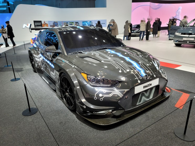 현대 전기 스포츠카 EV 콘셉트 RM20e - 2021 서울모빌리티쇼 : 네이버 블로그