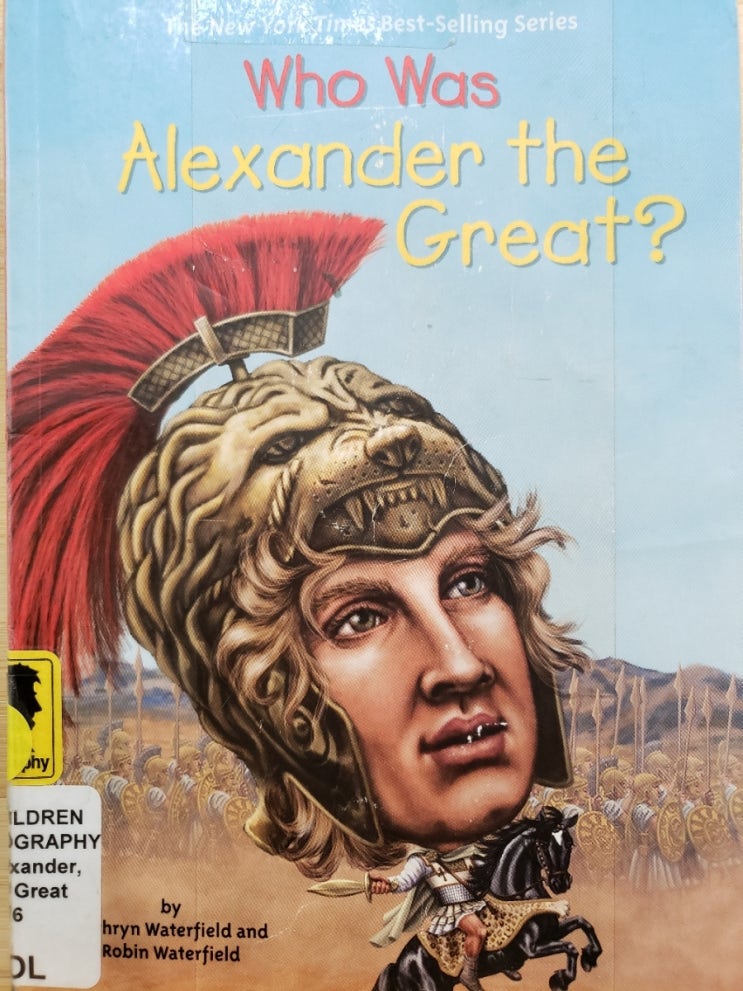 Who was Alexander the Great? 책 리뷰 : 네이버 블로그