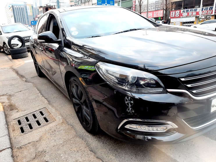 sm7 노바- 순정휠 18인치- 235 45 18 하이로타이어장착 : 네이버 블로그