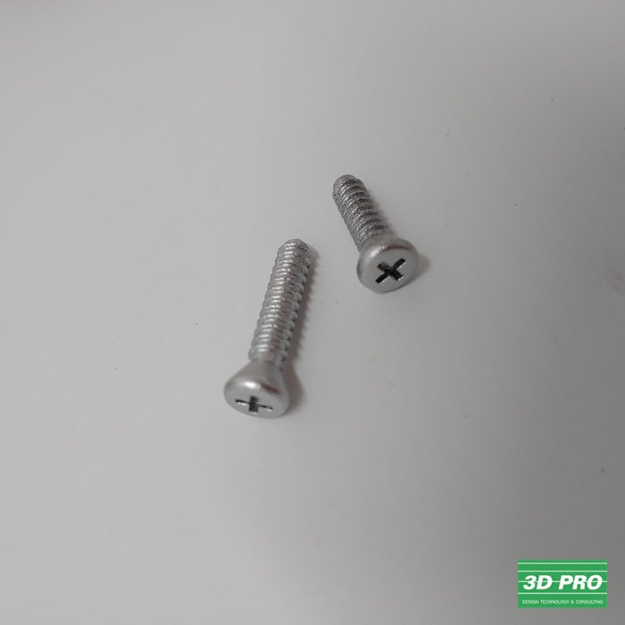 3d 프린터로 실버 도색 나사 형상 모형물 제작 대학생졸업작품3d 프린터로 출력 후 도색 Sla방식abs Like 레진