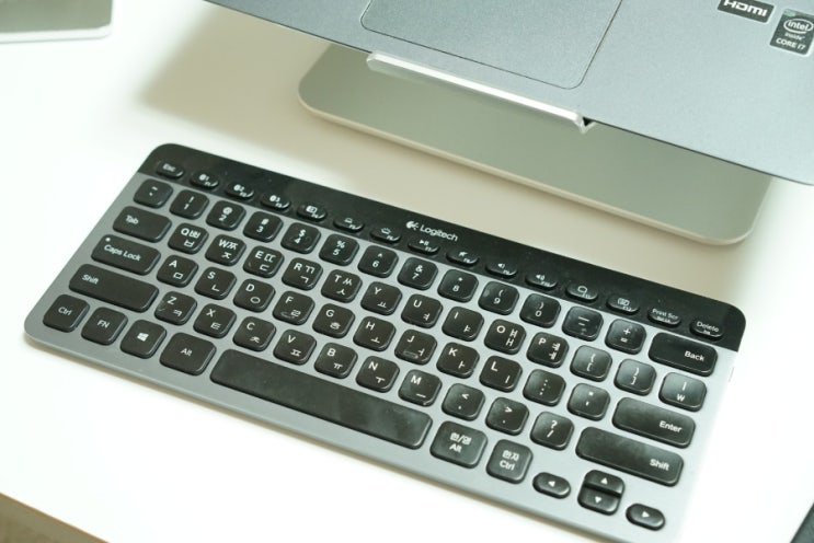로지텍 Logitech 블루투스 키보드 k810 멀티페어링으로 더 편리 하게 ! : 네이버 블로그