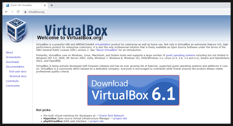 [설치] VirtualBox 설치하기 : 네이버 블로그