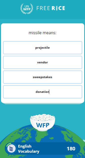 어휘게임도 하고 쌀도 기부하는 Free Rice : 네이버 블로그