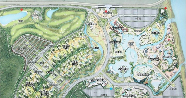 2025년 전후 분양 예정인 화성국제테마파크 주거단지 조성 공사착공 네이버 블로그