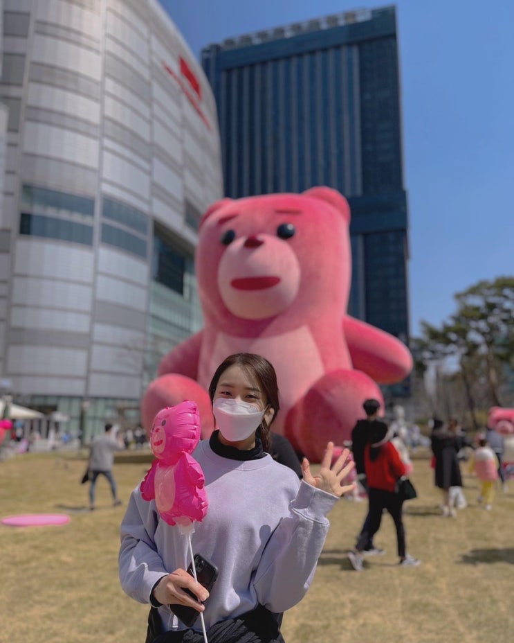 석촌호수 롯데월드타워 벨리곰 보고왔어요 ♥ 인증샷 이벤트 위치 정보 기간 네이버 블로그