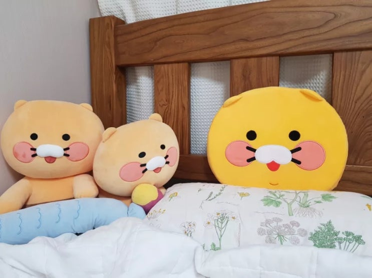 아이콘스 춘식이 얼굴방석, 춘식이 원형벽시계 후기💛 : 네이버 블로그