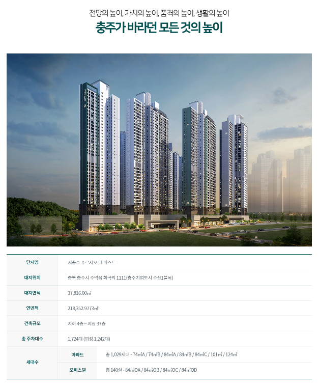 서충주 푸르지오 더 퍼스트 분양!! : 네이버 블로그