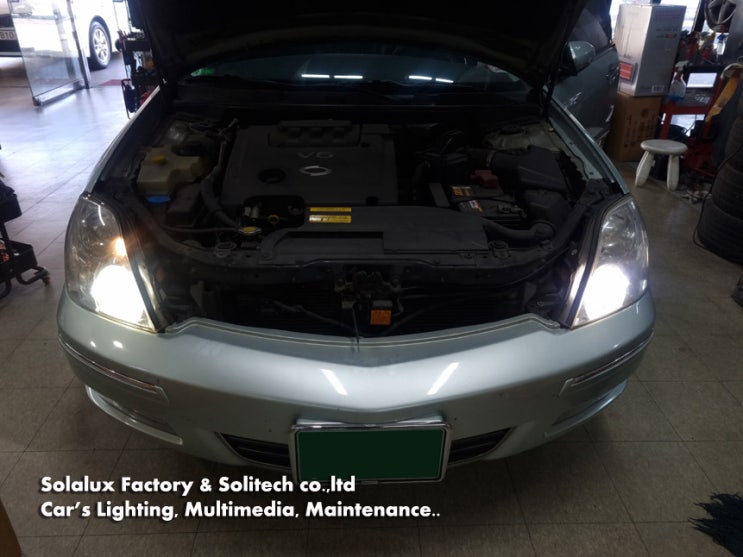 SM7노말 D2R HID 제논램프교환, 솔라룩스 D2R 4300K 조수석 램프만 교환했어요. SM7, SM7 뉴아트, 올뉴SM7 어떤차종이든 다 교환합니다..!! : 네이버 블로그