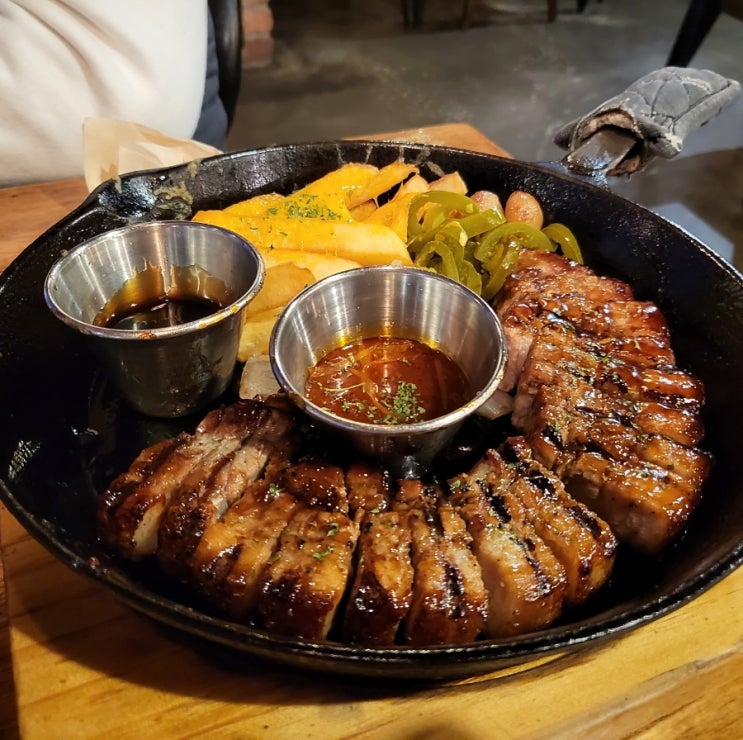 구월동 마초쉐프 메뉴판주차커플2인세트 마초삼겹살스테이크 파스타 피자 맛집 네이버 블로그