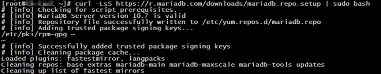 [Linux] MariaDB 설치 Shell Script 이용 방법 : 네이버 블로그