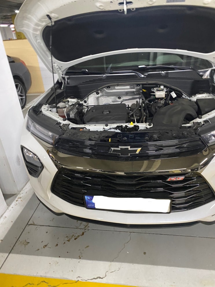 쉐보레 트레일 블레이저 AGM70배터리교체 : 네이버 블로그