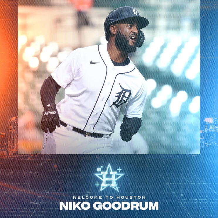 휴스턴 애스트로스의 내야수인 니코 구드럼 (Niko Goodrum)에 대해서 알아보자 : 네이버 블로그