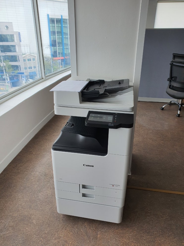 Canon 3222 , HP 8210 ** 임대 설치 회계 사무실, A3 프린트까지 가능한 복합기 : 네이버 블로그