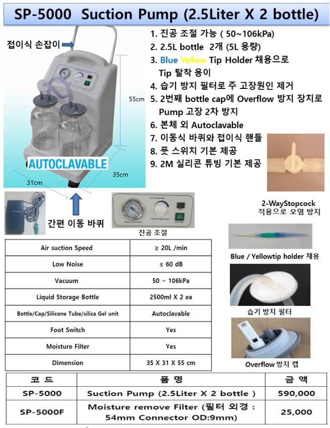 [국산] Suction pump (2.5 L*2 bottle) : 네이버 블로그