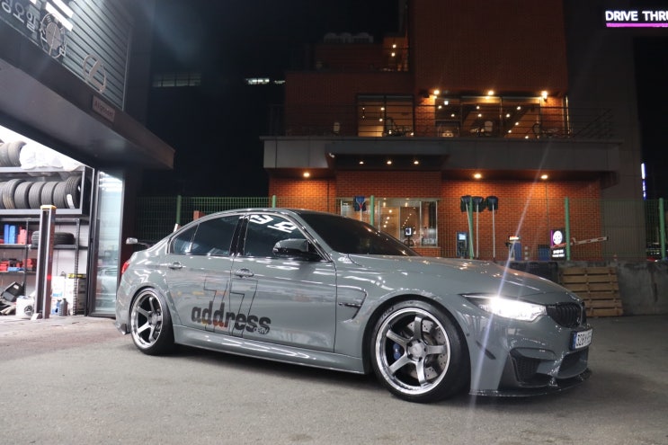 F80 M3 어드반 GT 비욘드 19인치 인스톨 + BMW F80 M3 ADVAN Racing GT BEYOND + M3 휠 ...