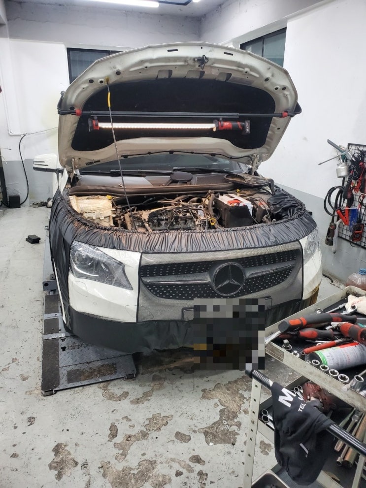 동대문수입차정비 벤츠 W117 CLA 디젤 흡기매니폴드 플랩 고착으로 인한 엔진경고등 점등, 가속불량 P200A21 ...