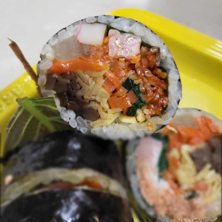 신촌역 맛집 신촌 김밥 맛집 영미김밥 5가지 먹어보았습니다 내돈내산 네이버 블로그